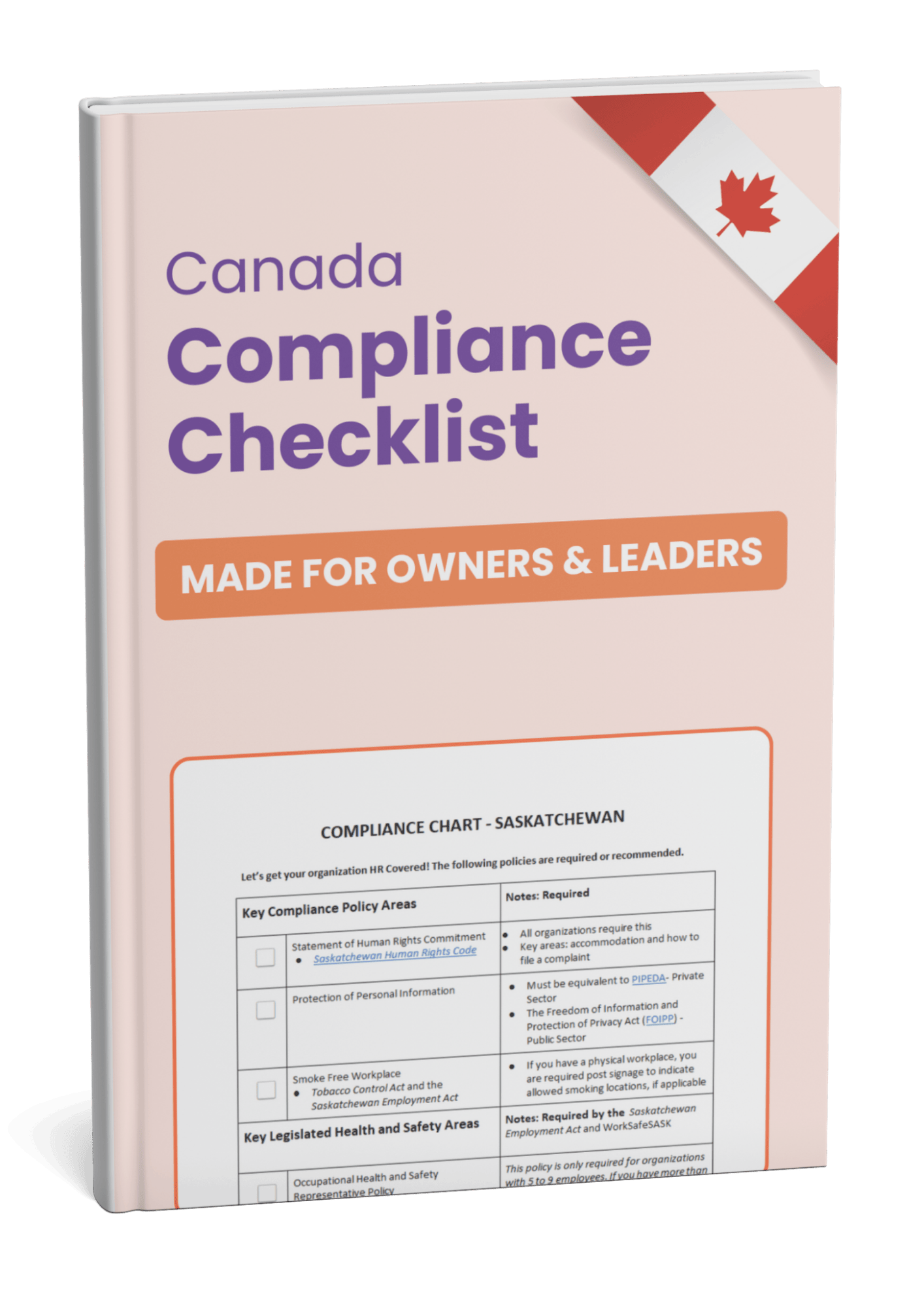 Free HR Compliance Checklist for Saskatchewan