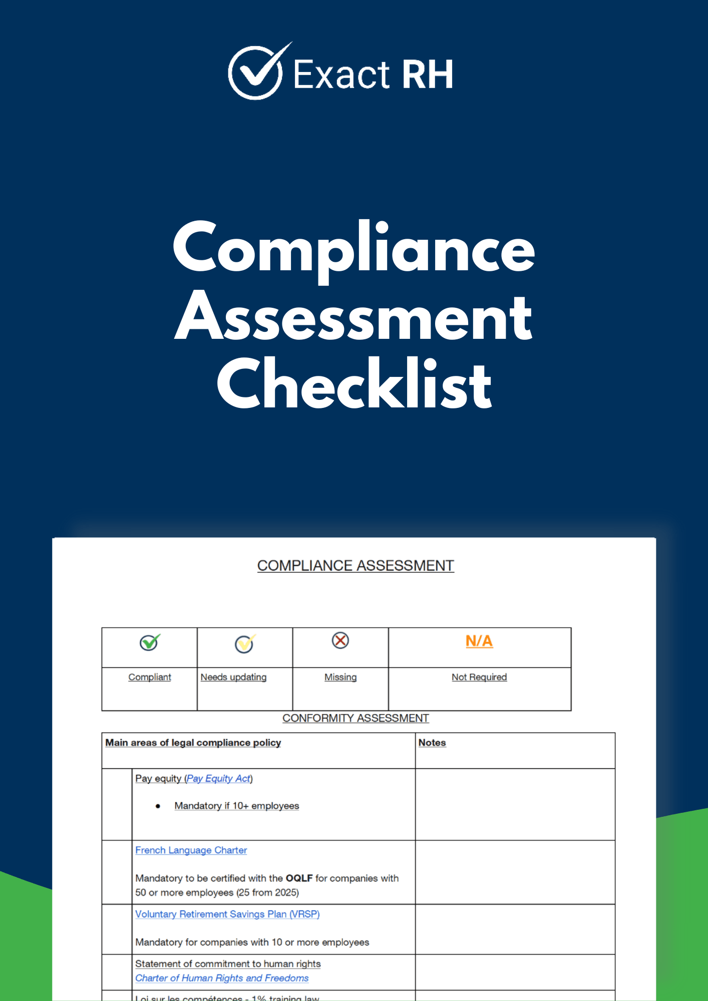 HR Compliance Checklist